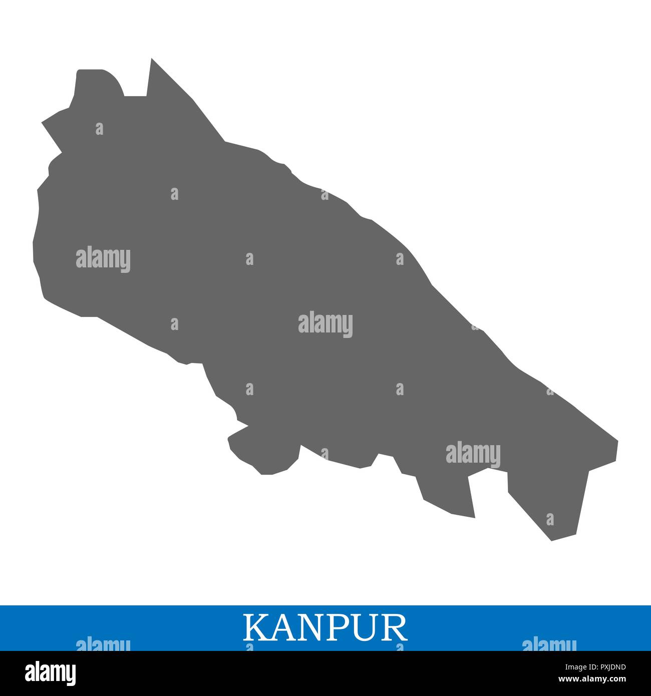 Mapa de kanpur Banque de photographies et d’images à haute résolution ...