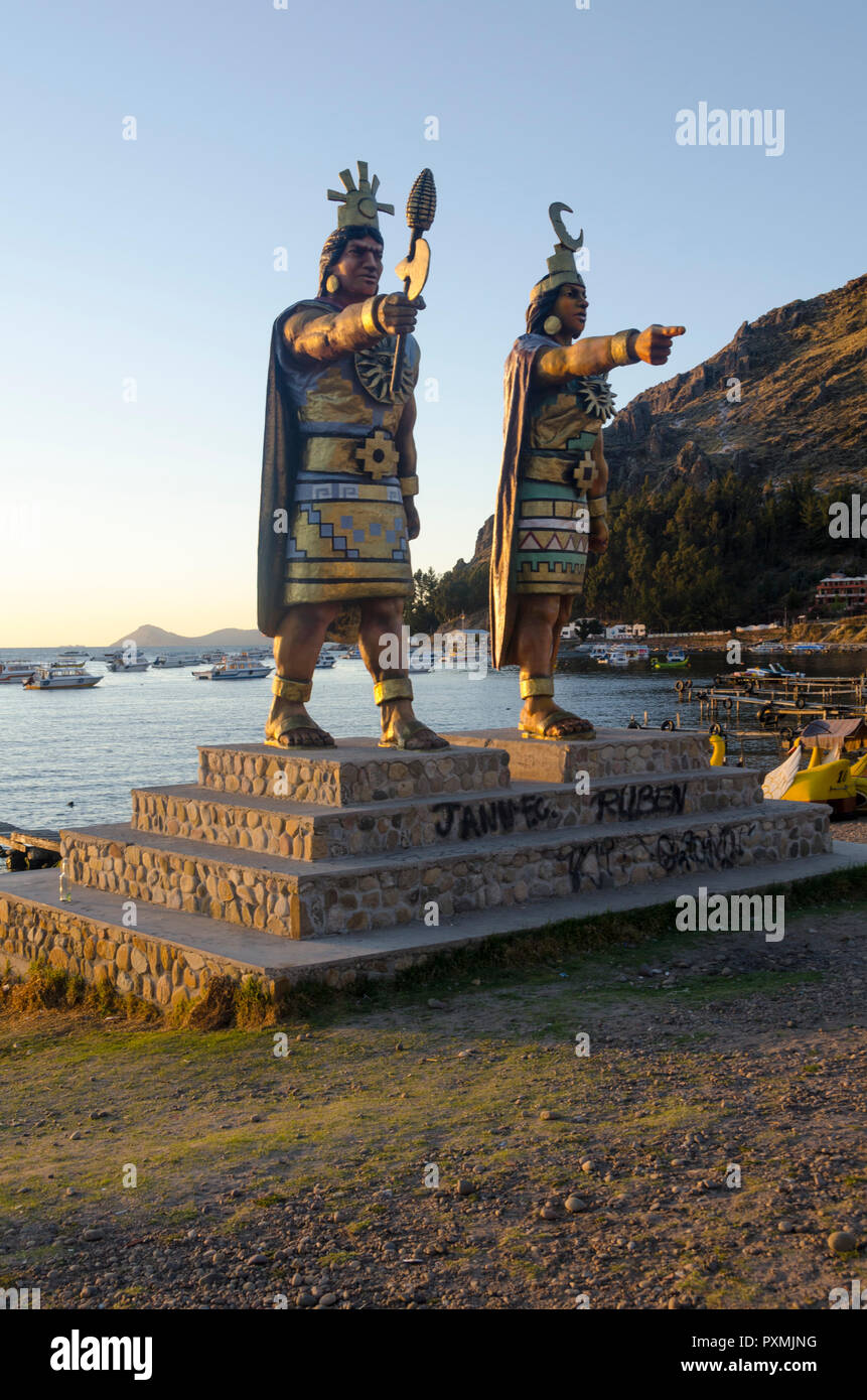 Statues inca Banque de photographies et d’images à haute résolution - Alamy