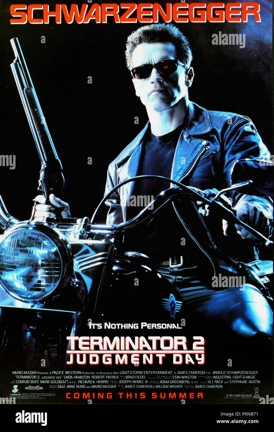Movie poster terminator 2 Banque de photographies et d’images à haute résolution - Alamy