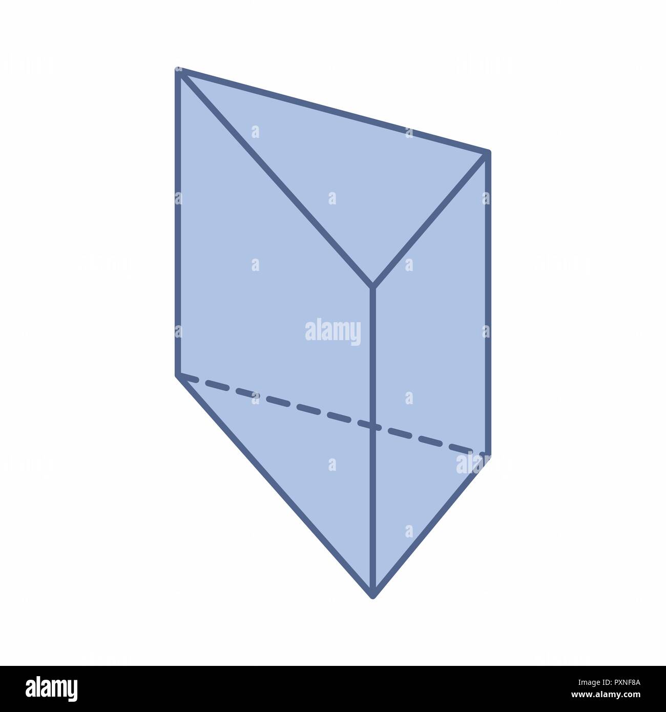 Structure de triangle triangulaire Banque d'images vectorielles - Alamy