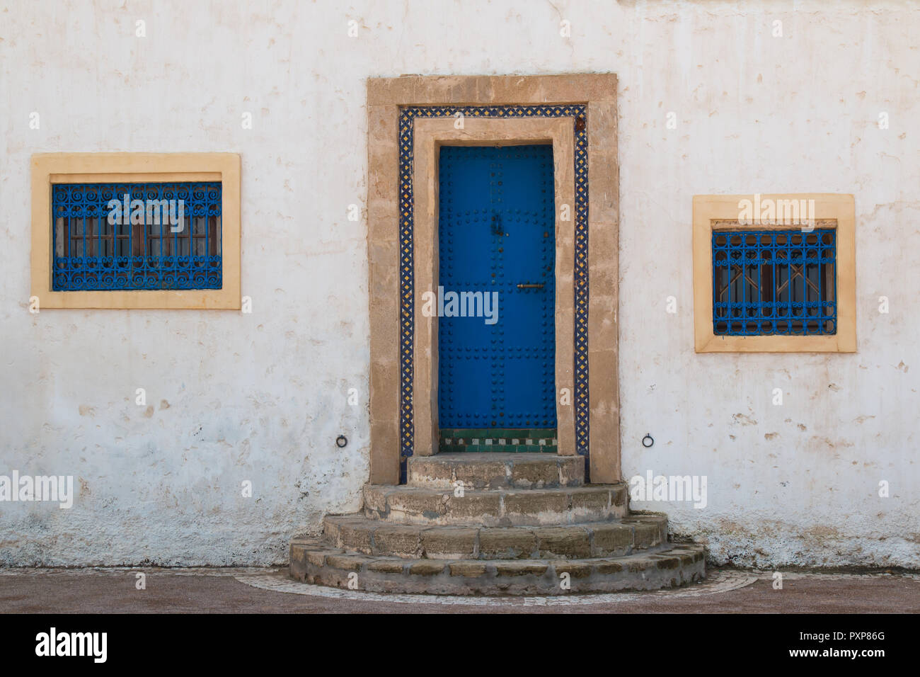 Façade de maison orientale au maroc Banque de photographies et d’images ...