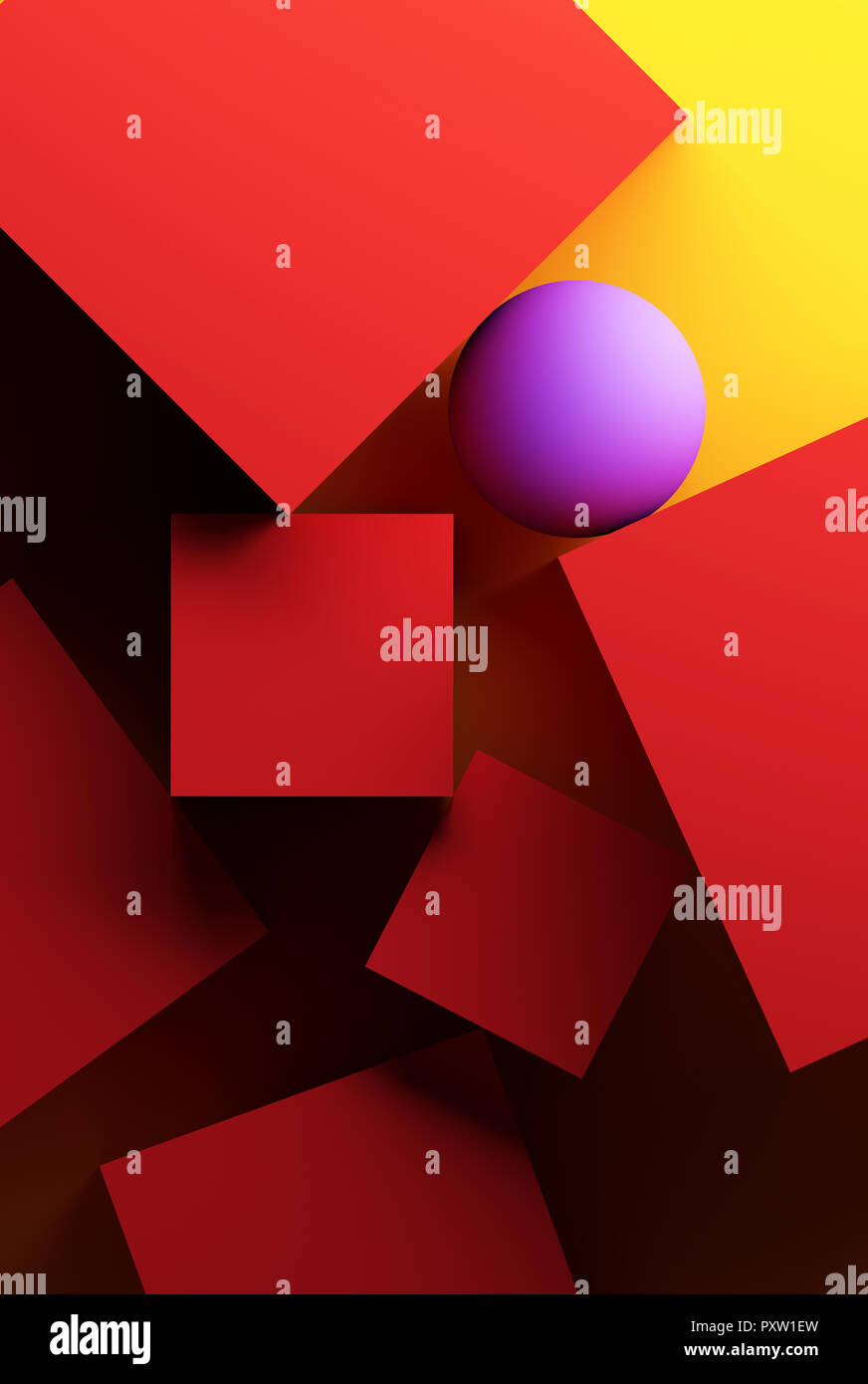 Motif De Formes Angulaires Banque d'image et photos - Alamy