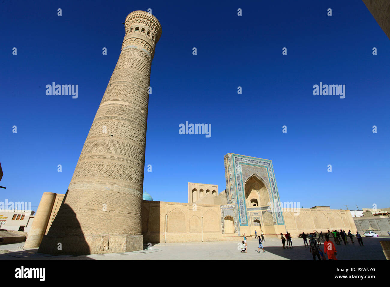 Kalon minaret bukhara ouzbek Banque de photographies et d’images à haute résolution - Alamy