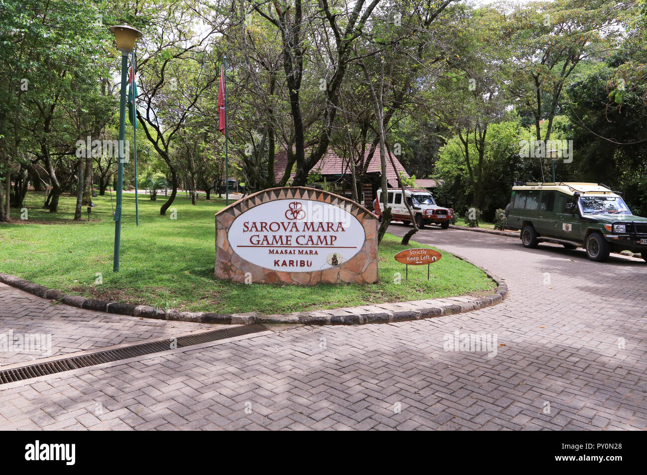 Sarova mara jeu camp Banque de photographies et d’images à haute ...