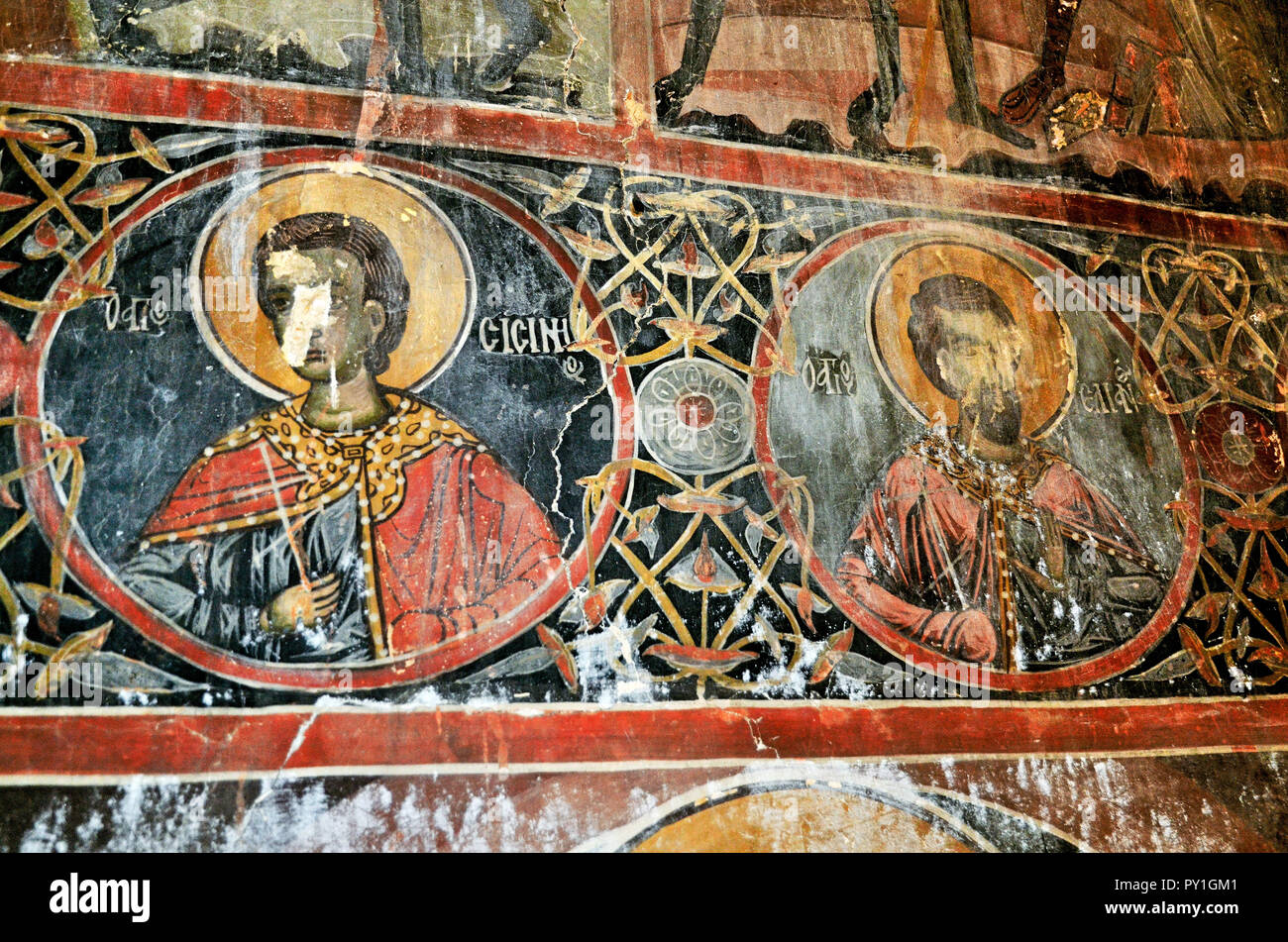 Fresque grecque orthodoxe Banque de photographies et d’images à haute ...