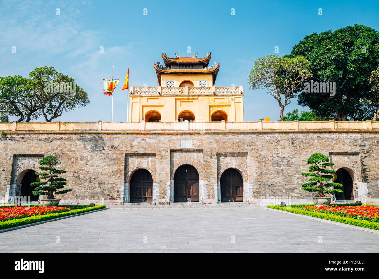 La cité impériale de Thang Long à Hanoi, Vietnam Photo Stock - Alamy