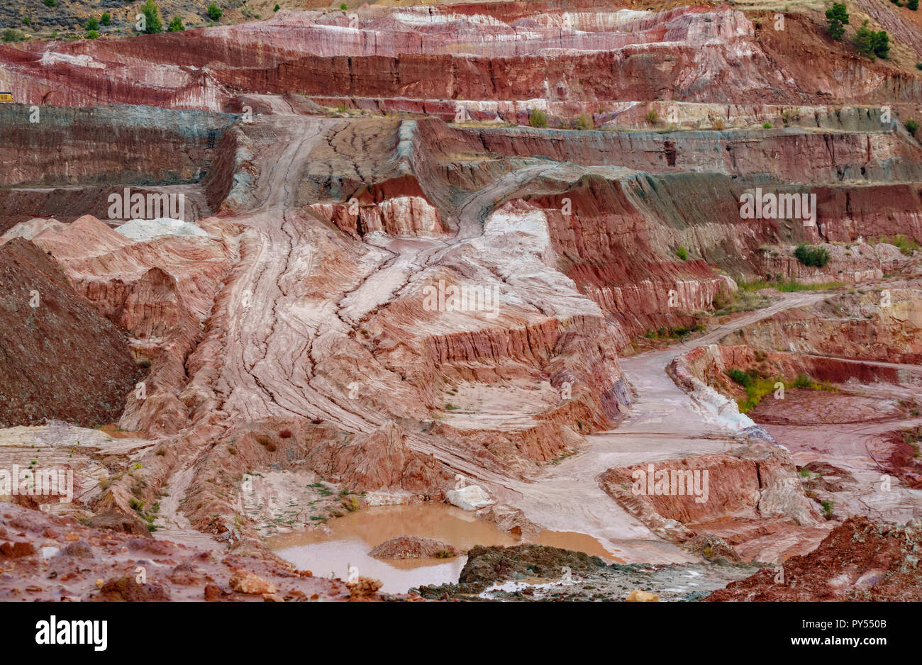 Kaolin mine Banque de photographies et d’images à haute résolution - Alamy