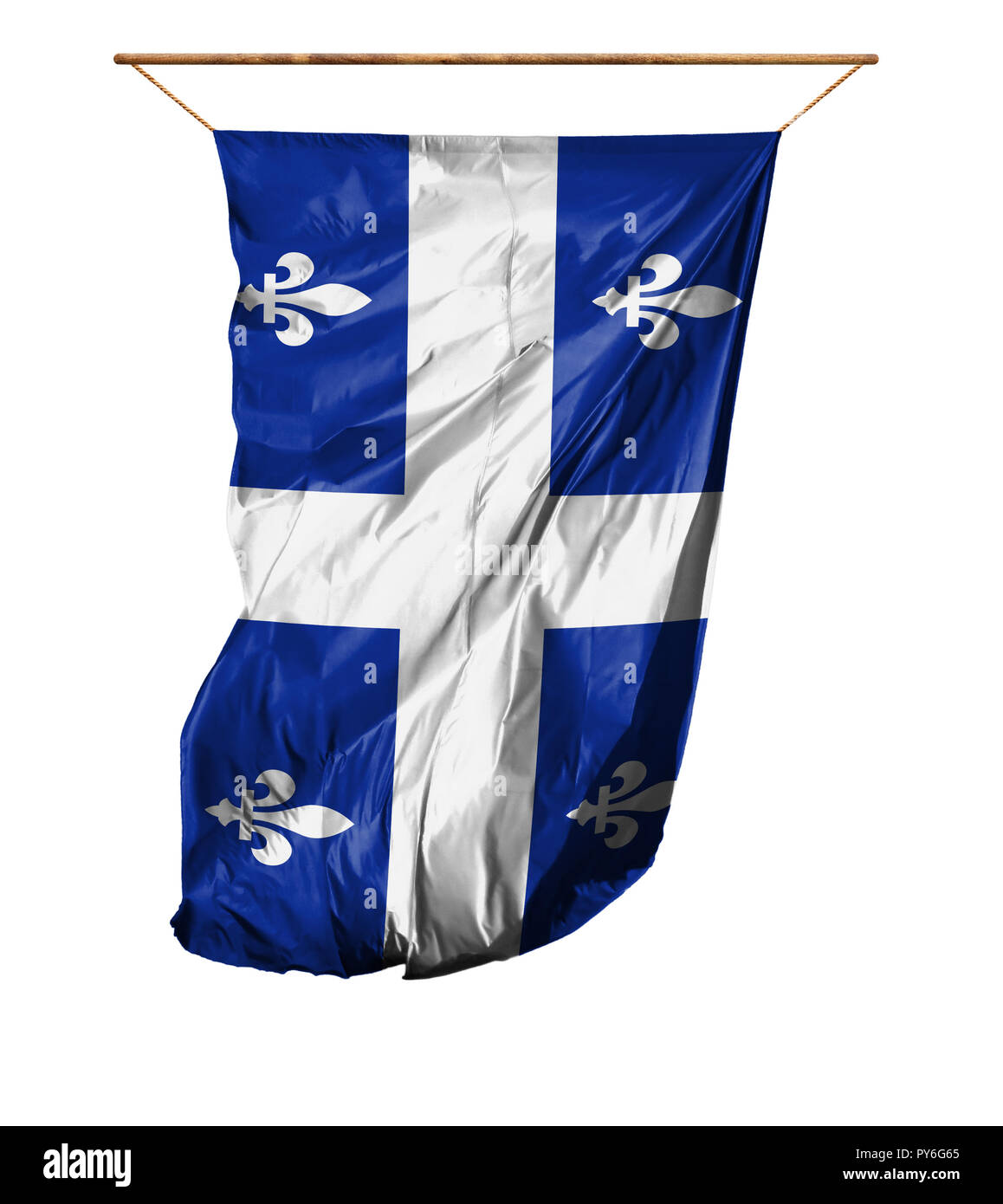 Drapeau du québec Banque d'images détourées - Alamy