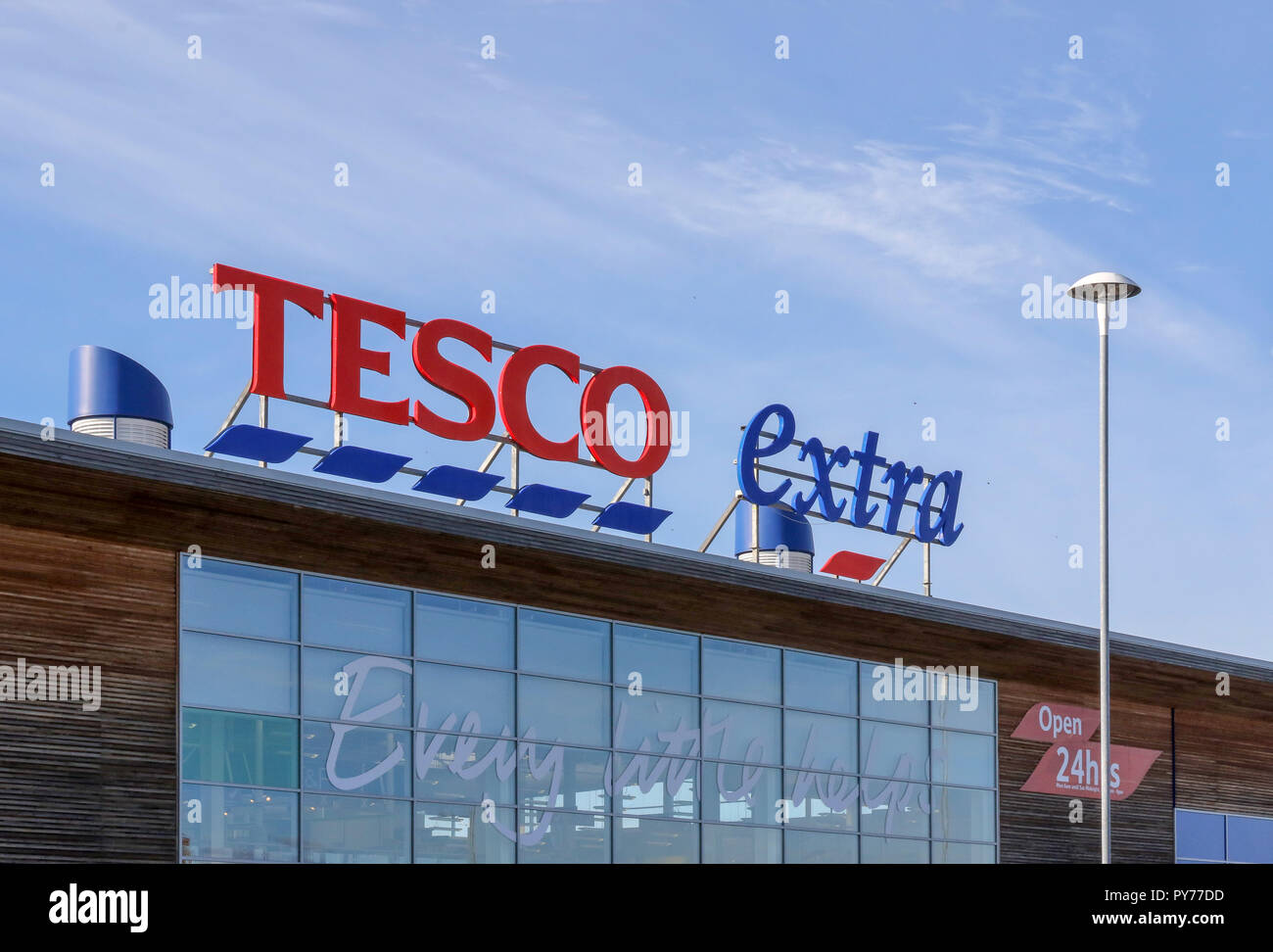 Tesco Advertising Banque d'image et photos - Alamy