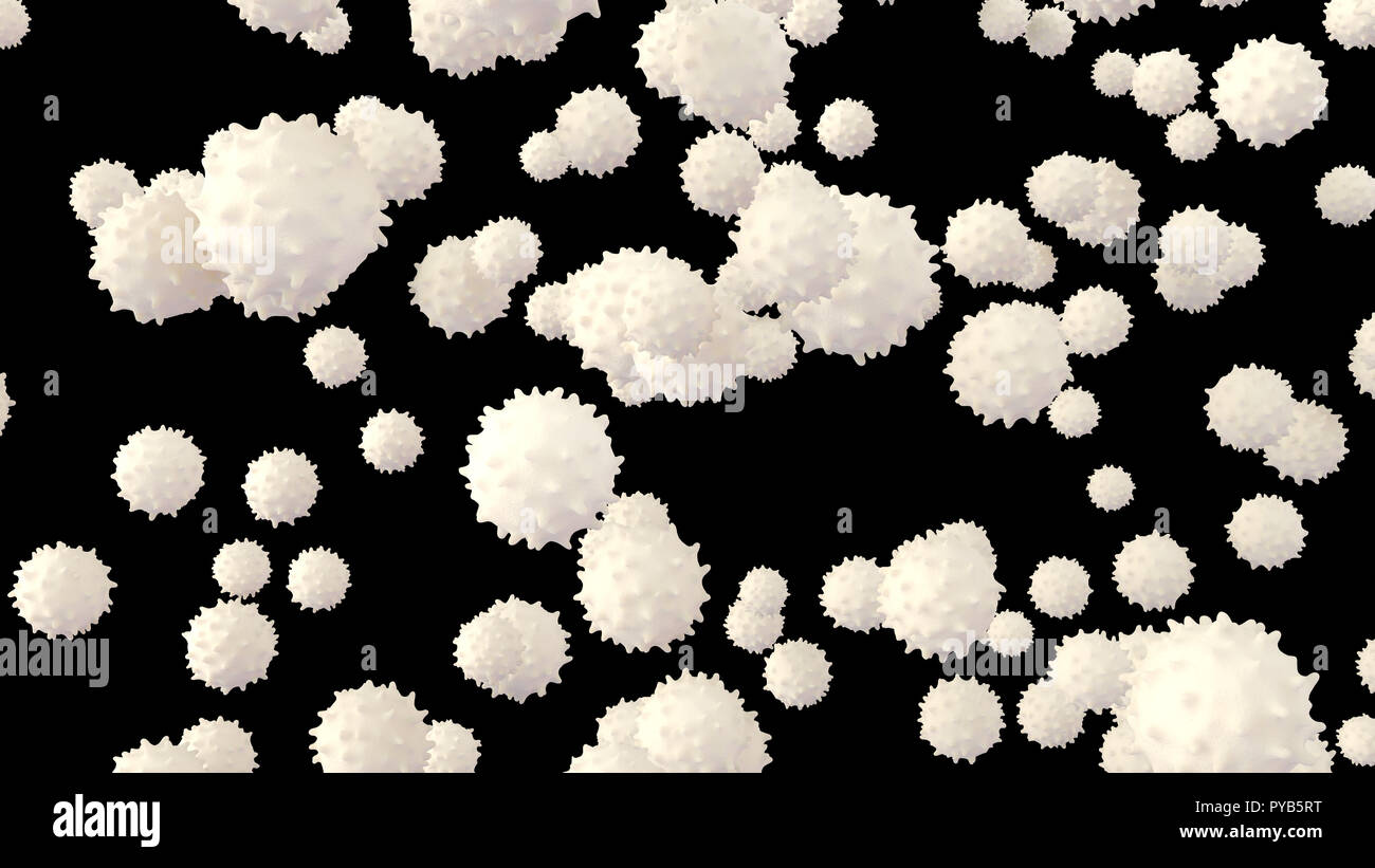 Globules Blancs Éosinophiles Banque d'image et photos - Alamy