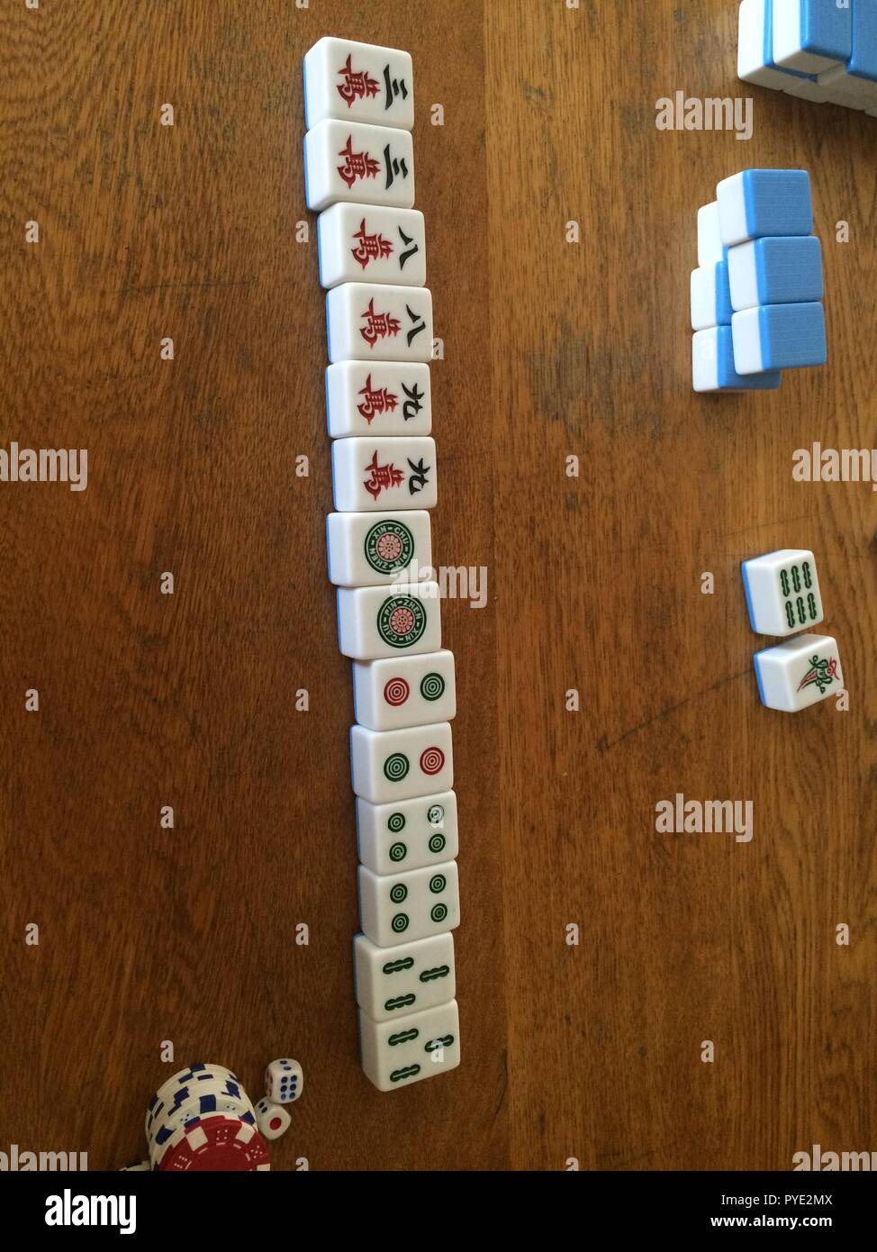 Tuiles de mahjong Banque de photographies et d’images à haute ...