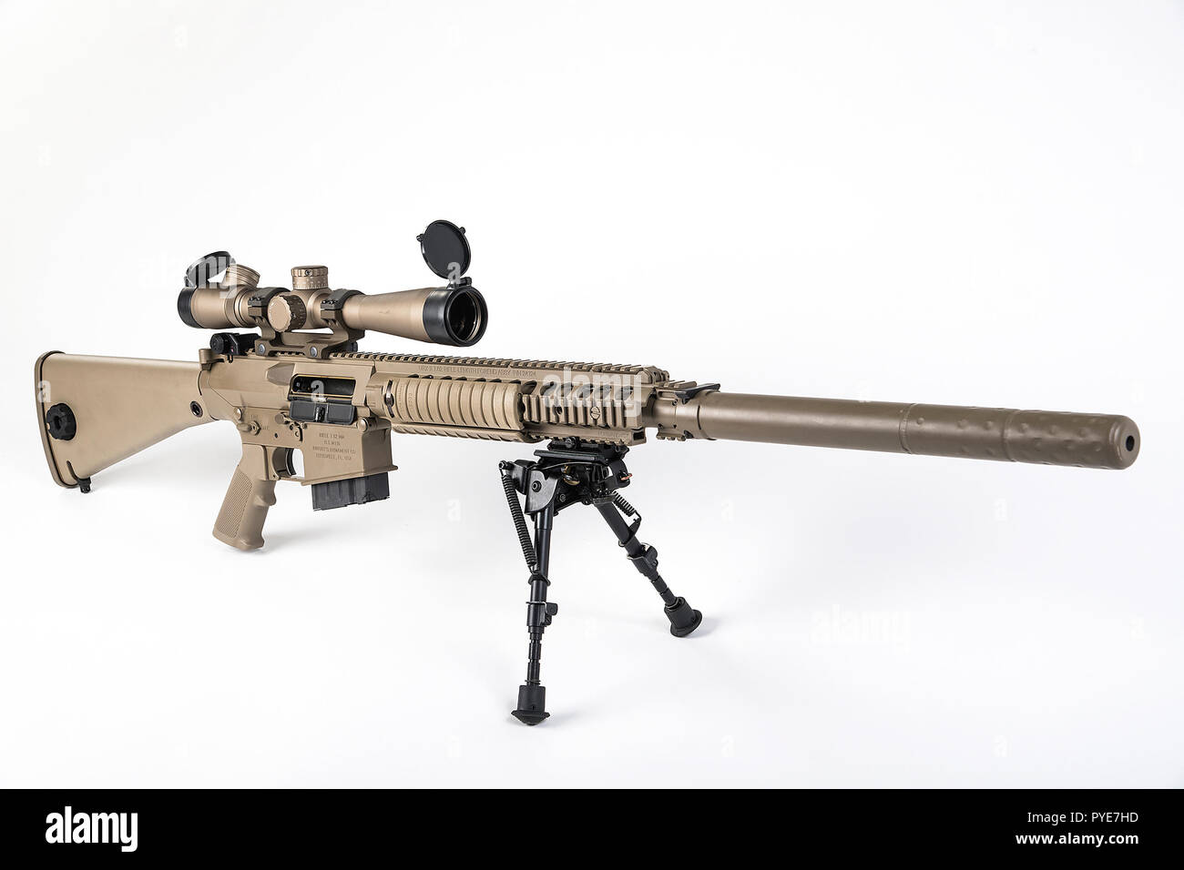 Le M110 Sniper semi-automatique (système M110 SASS) est un fusil de précision semi-automatique ...