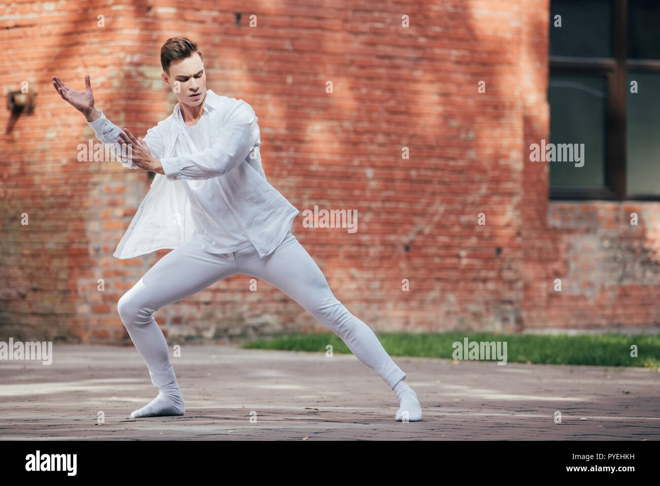 Male ballet dancer Banque de photographies et d’images à haute ...