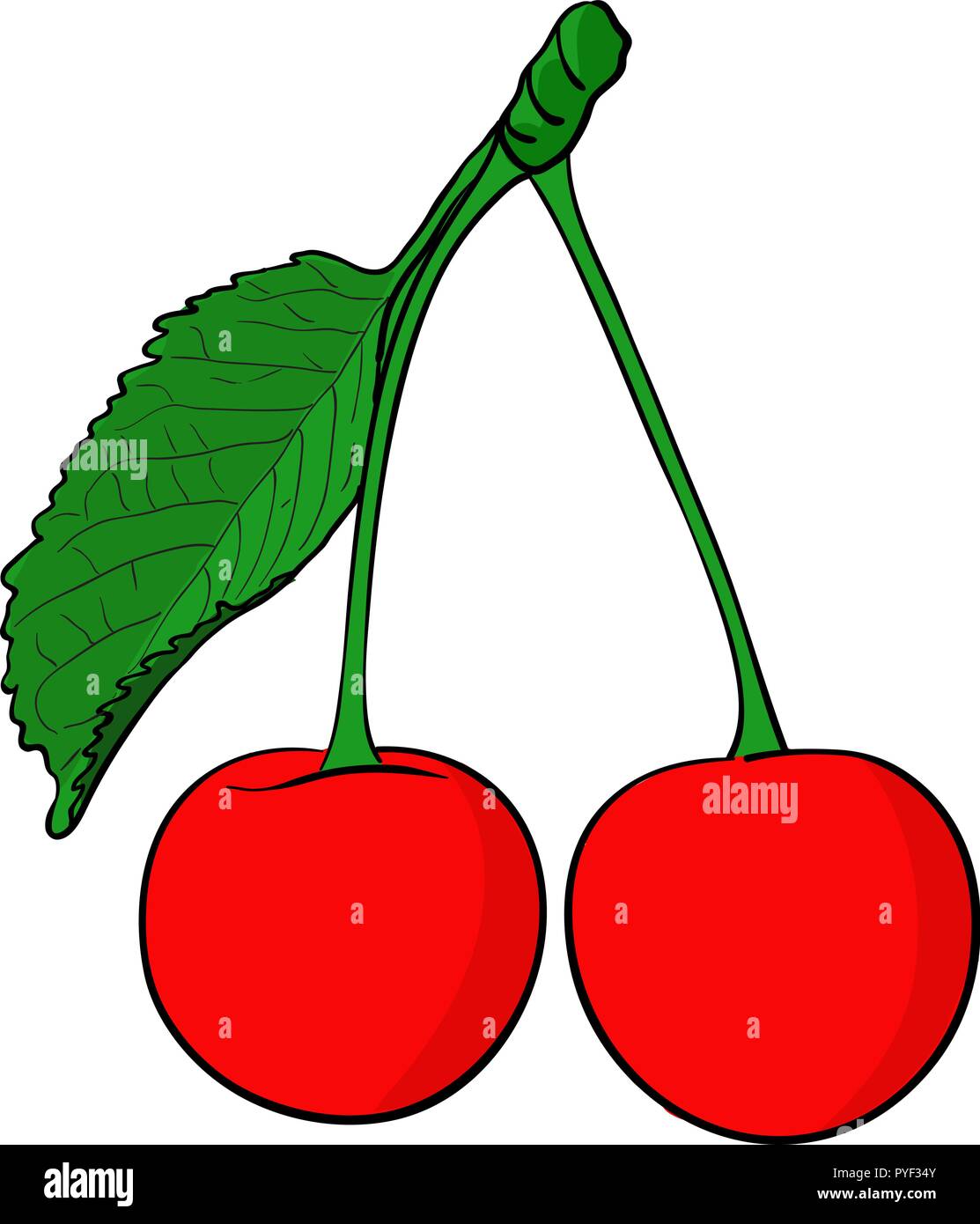 Fond cerise rouge Banque d'images vectorielles - Alamy