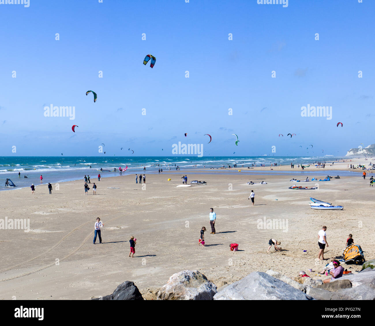 Wissant plage Banque de photographies et d’images à haute résolution ...