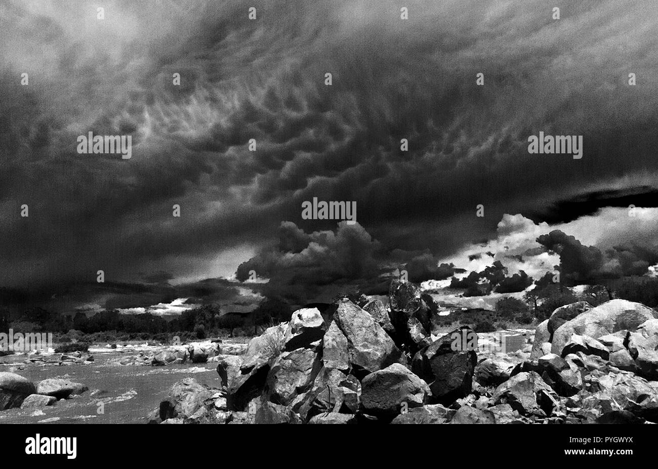 Grand escarpement Banque d'images noir et blanc - Alamy