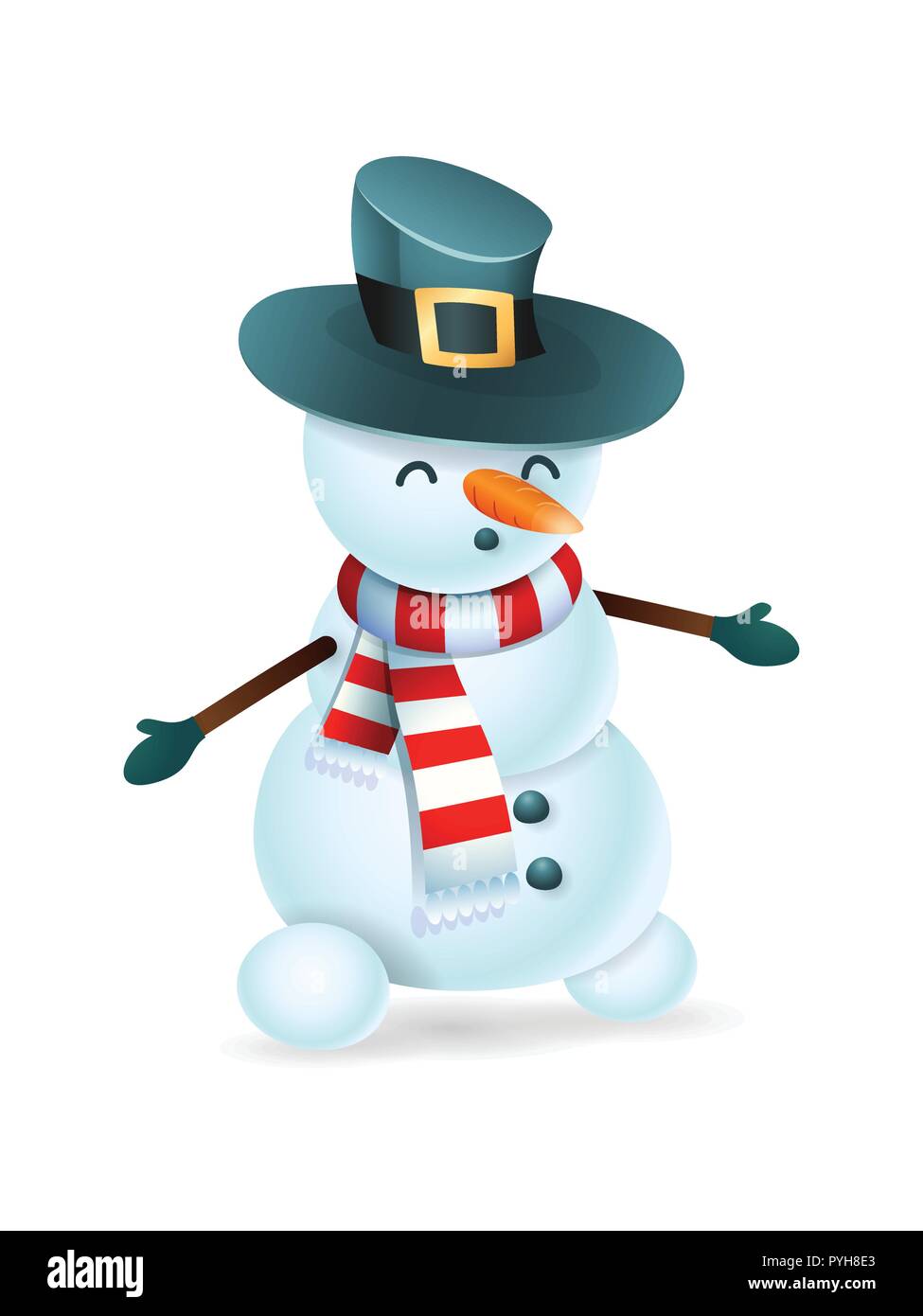 Bonhomme blanc 3d illustration Banque d'images vectorielles - Alamy