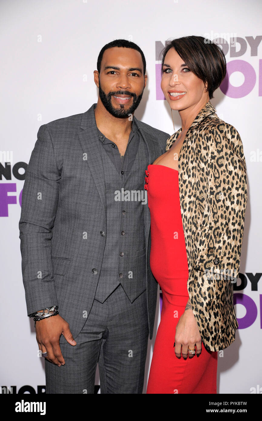 Omari hardwick and jennifer pfautch Banque de photographies et d’images ...