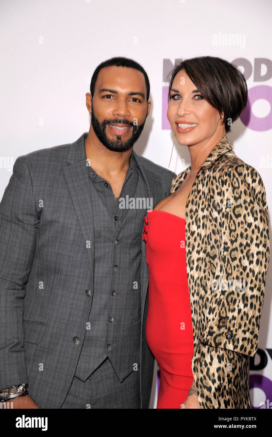Omari hardwick and jennifer pfautch Banque de photographies et d’images ...
