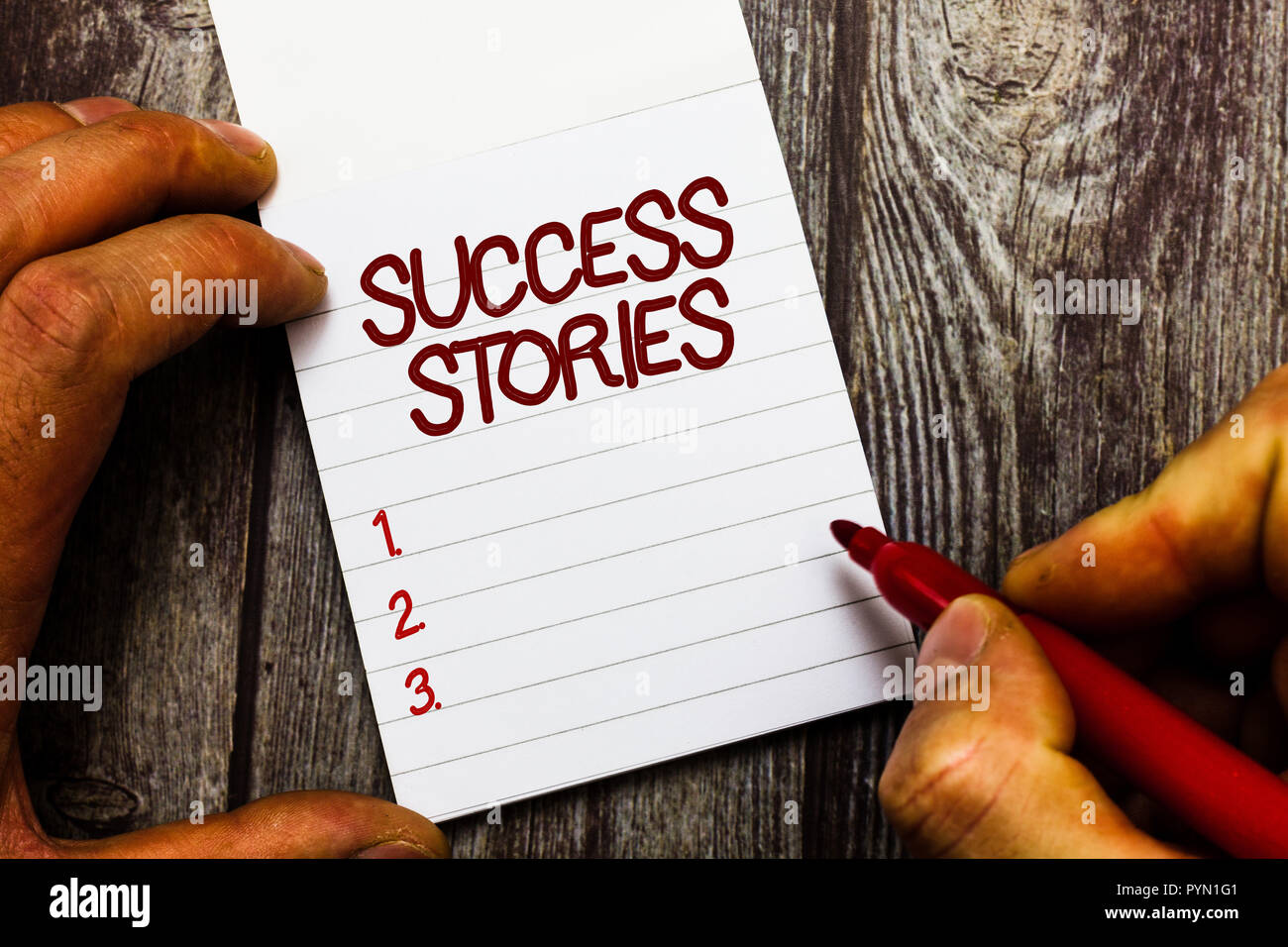Signe texte montrant des exemples de réussite. Photo conceptuelle de la ...