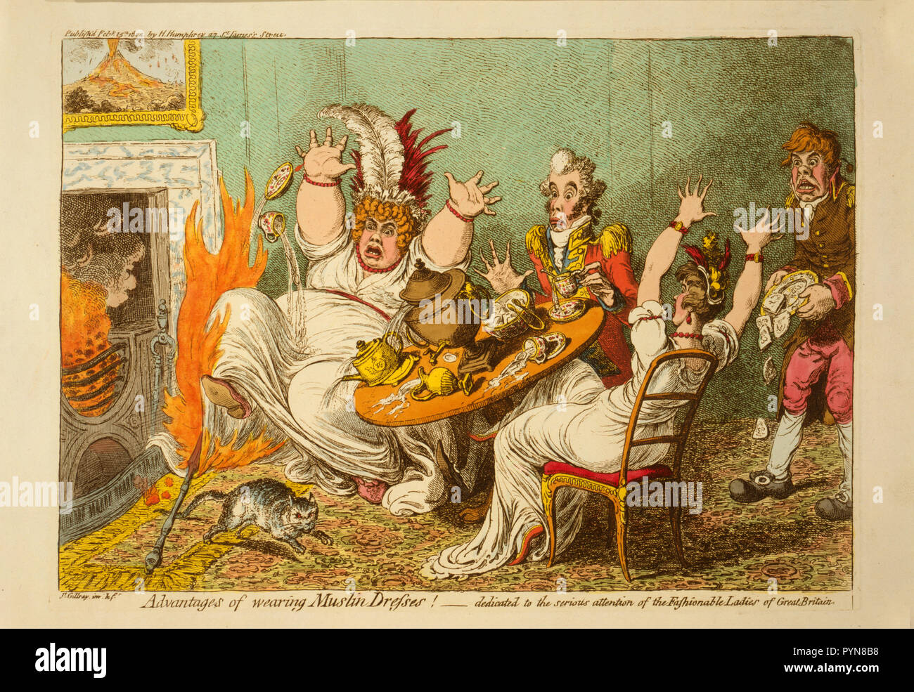 Dessins Animés Britanniques Du 19ème Siècle Banque De Photographies Et