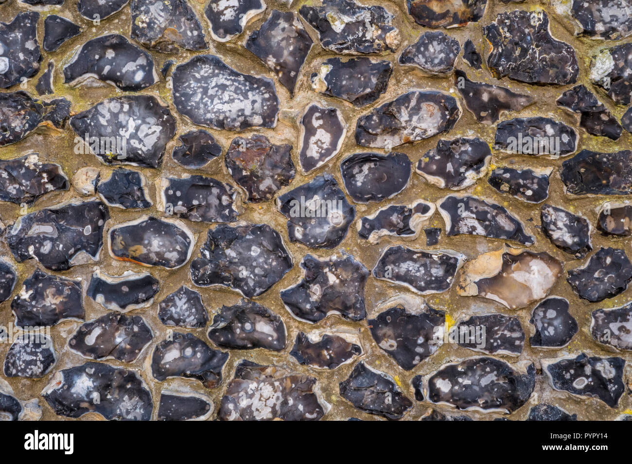 Mur de silex traditionnel Banque de photographies et d’images à haute ...