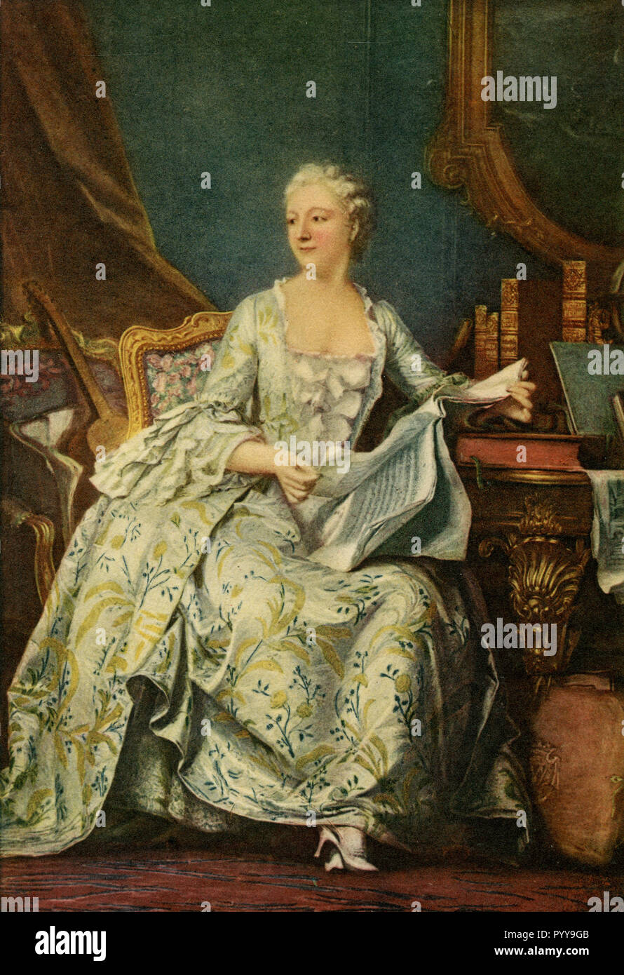 Maurice quentin de la tour 1704 1788 Banque de photographies et d ...