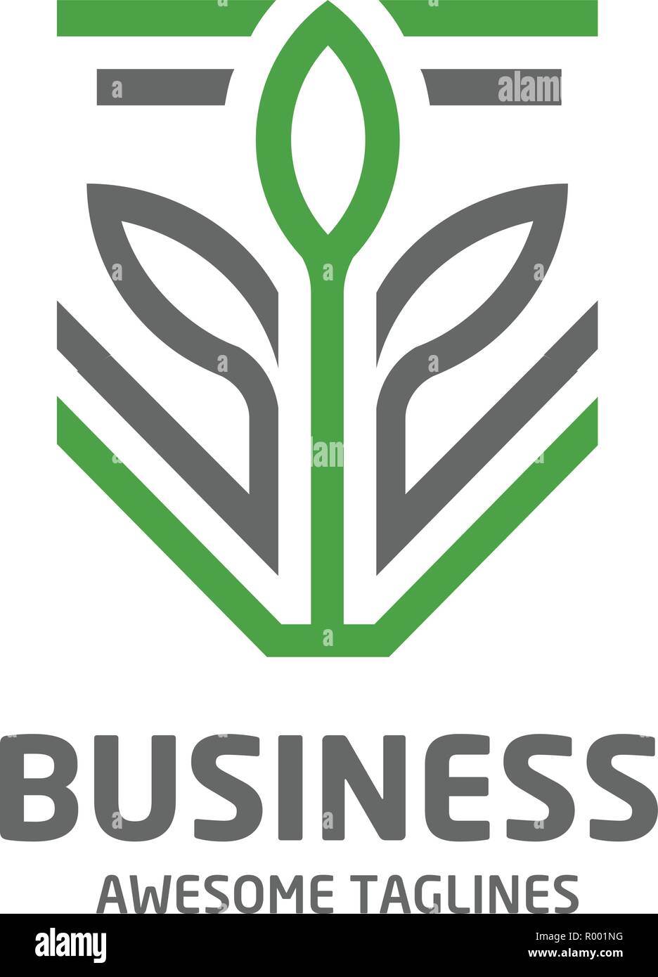 Logo de couleur verte Banque de photographies et d’images à haute ...