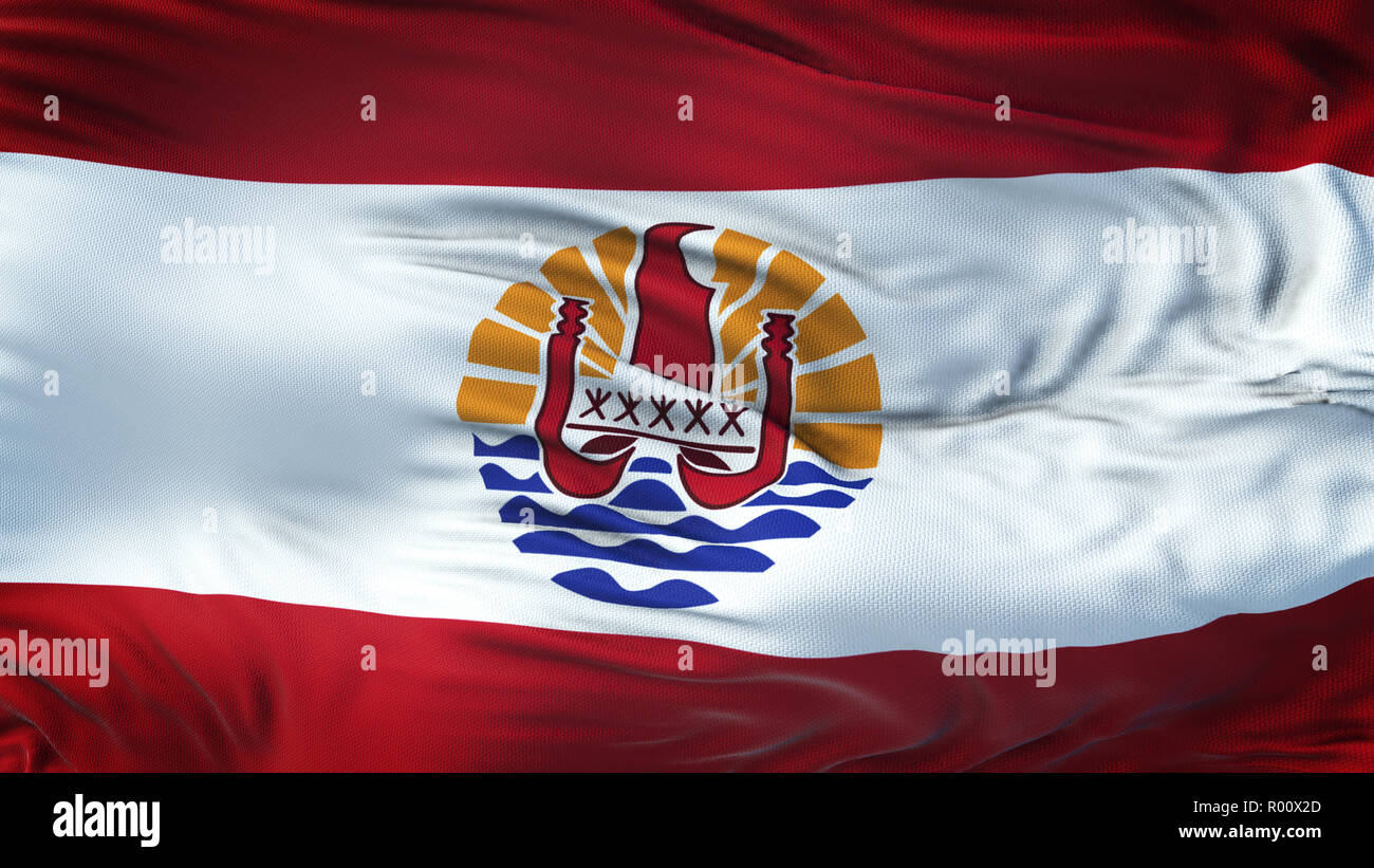 Drapeau de la polynésie française Banque de photographies et d’images à ...