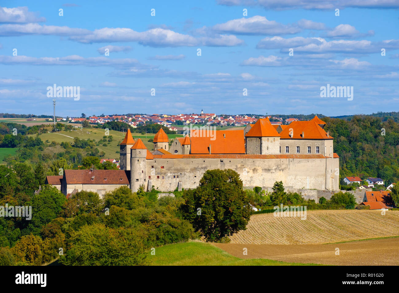 Harburg castle Banque de photographies et d’images à haute résolution ...