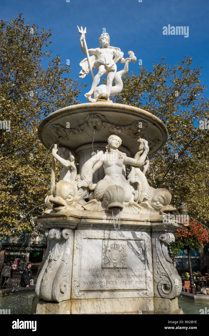 Fontaine france fontaine de neptune Banque de photographies et d’images ...