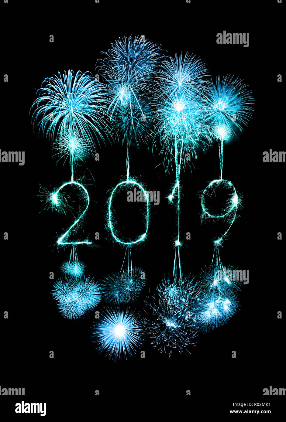 Happy new year 2019 Banque de photographies et d’images à haute ...