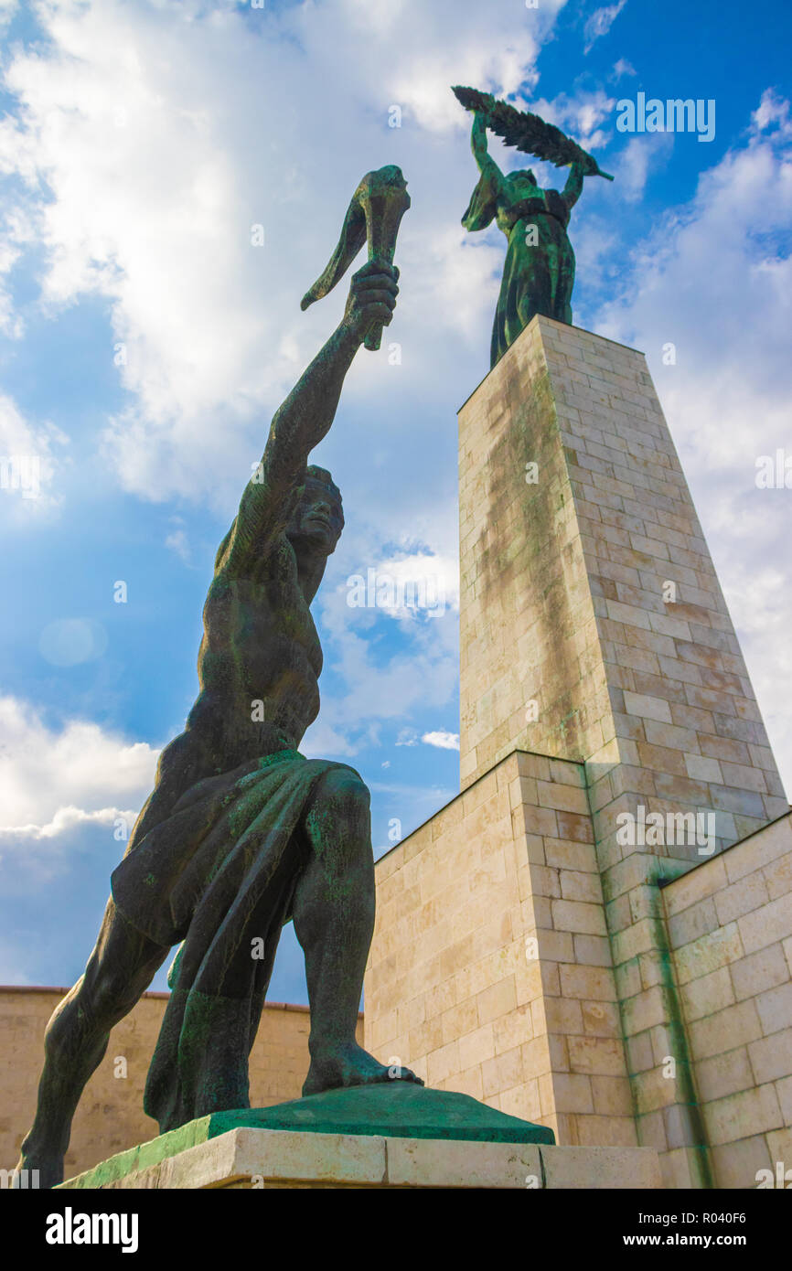 Monumento della statua della liberazione Banque de photographies et d ...