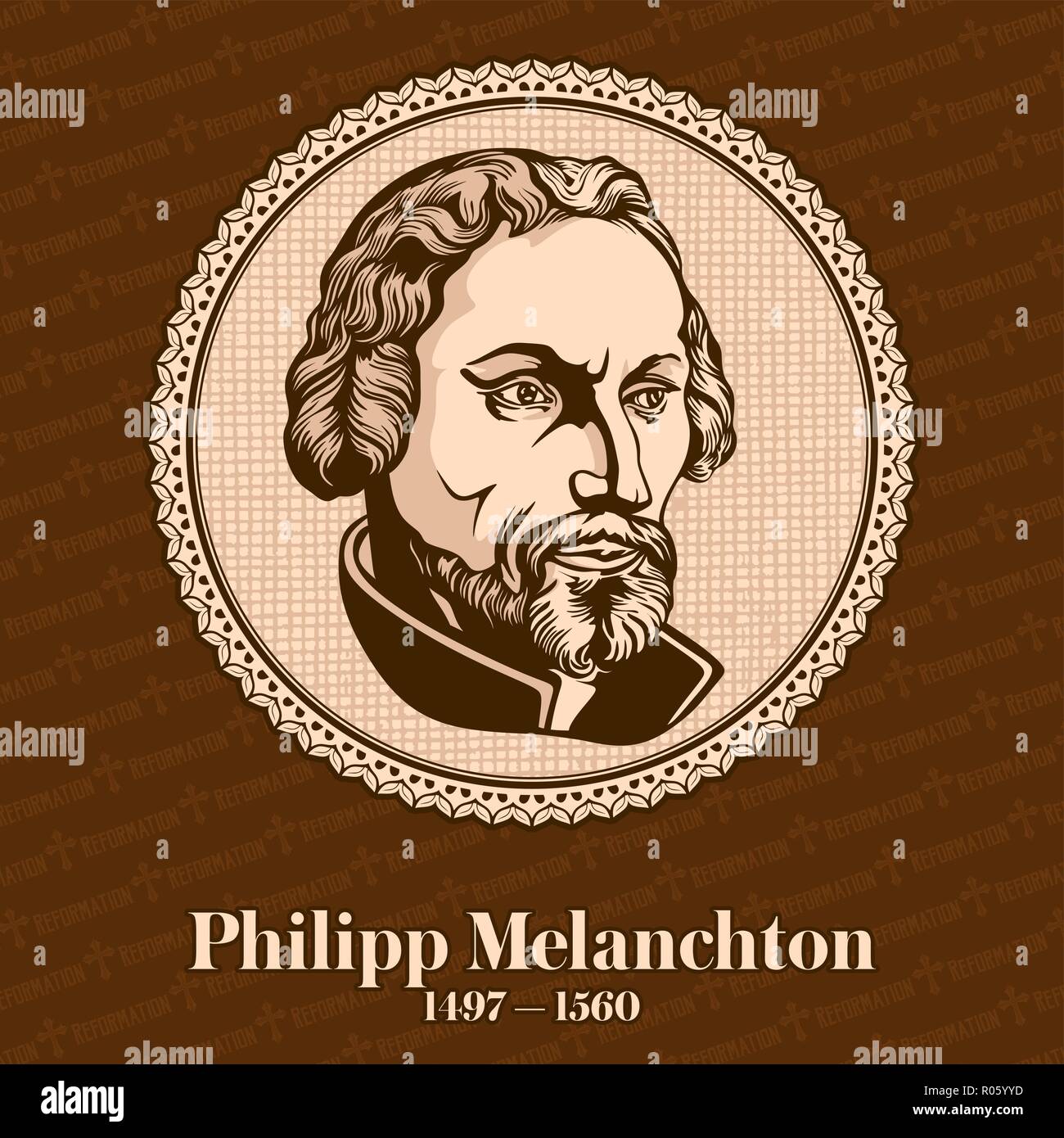 Luther martin reformer Banque d'images vectorielles - Alamy