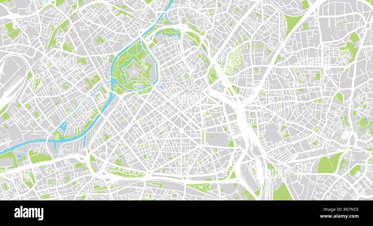 Lille plan de la ville Banque de photographies et d’images à haute ...