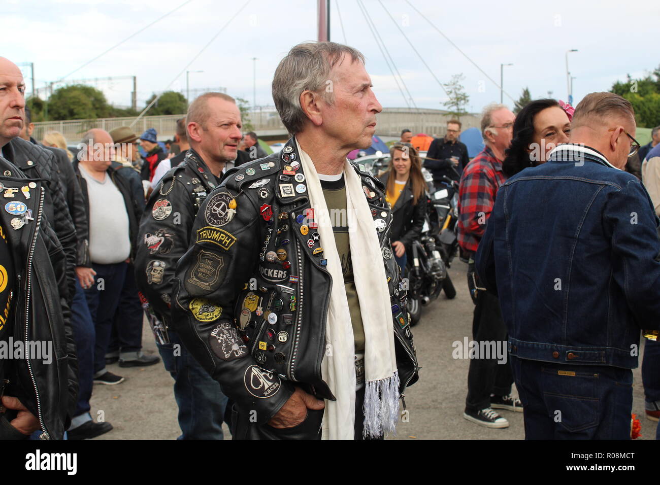 Studded leather jacket Banque de photographies et d’images à haute ...