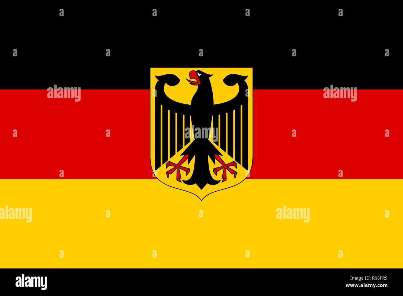 Blason de l'allemagne Banque d'images vectorielles - Alamy