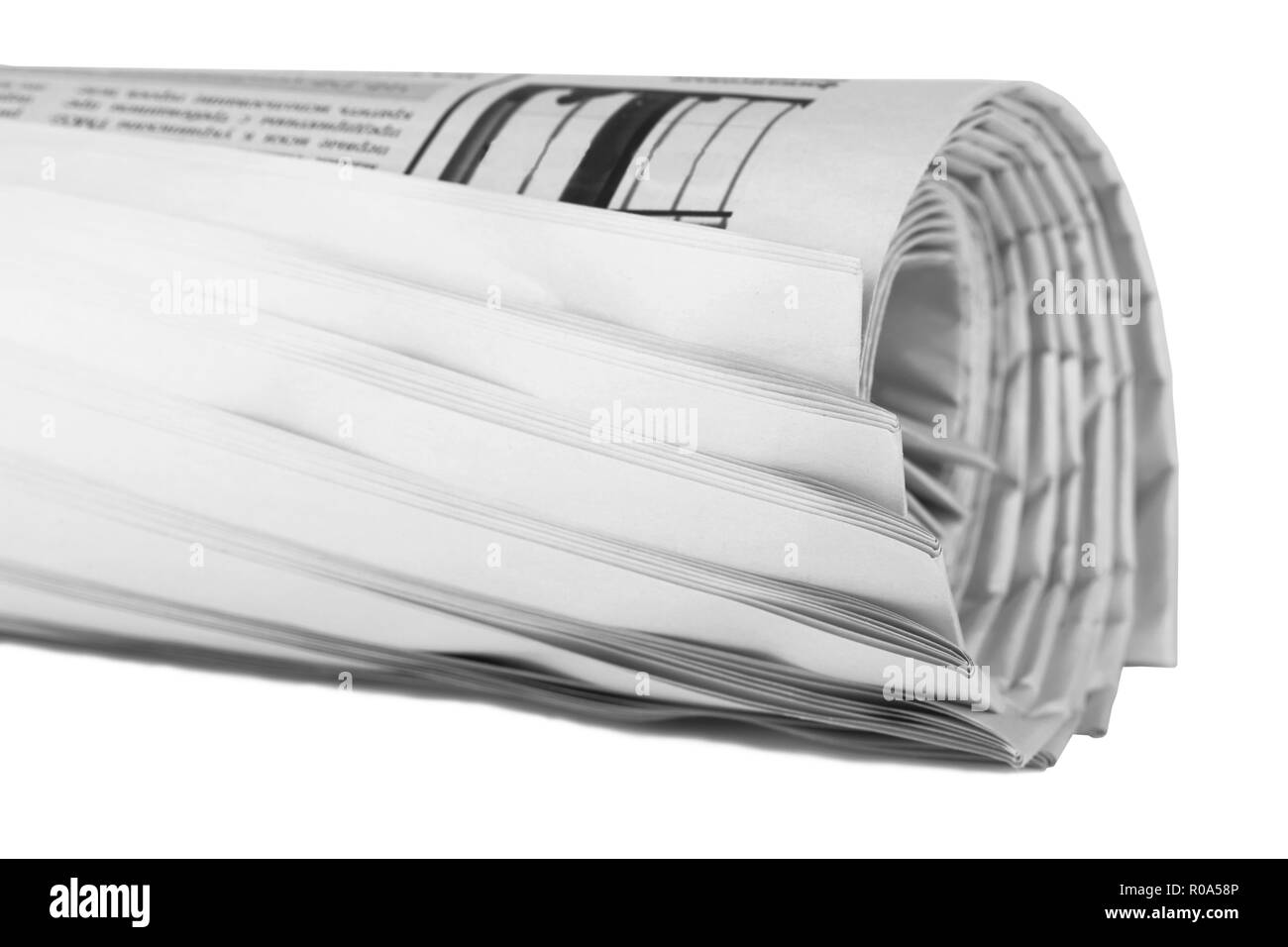 Newspaper roll Banque de photographies et d’images à haute résolution ...
