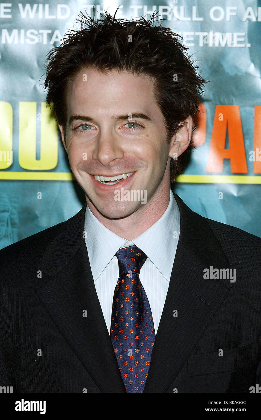 Seth Green arrivant à l'sans rame sur le Lot Paramount à Los Angeles ...