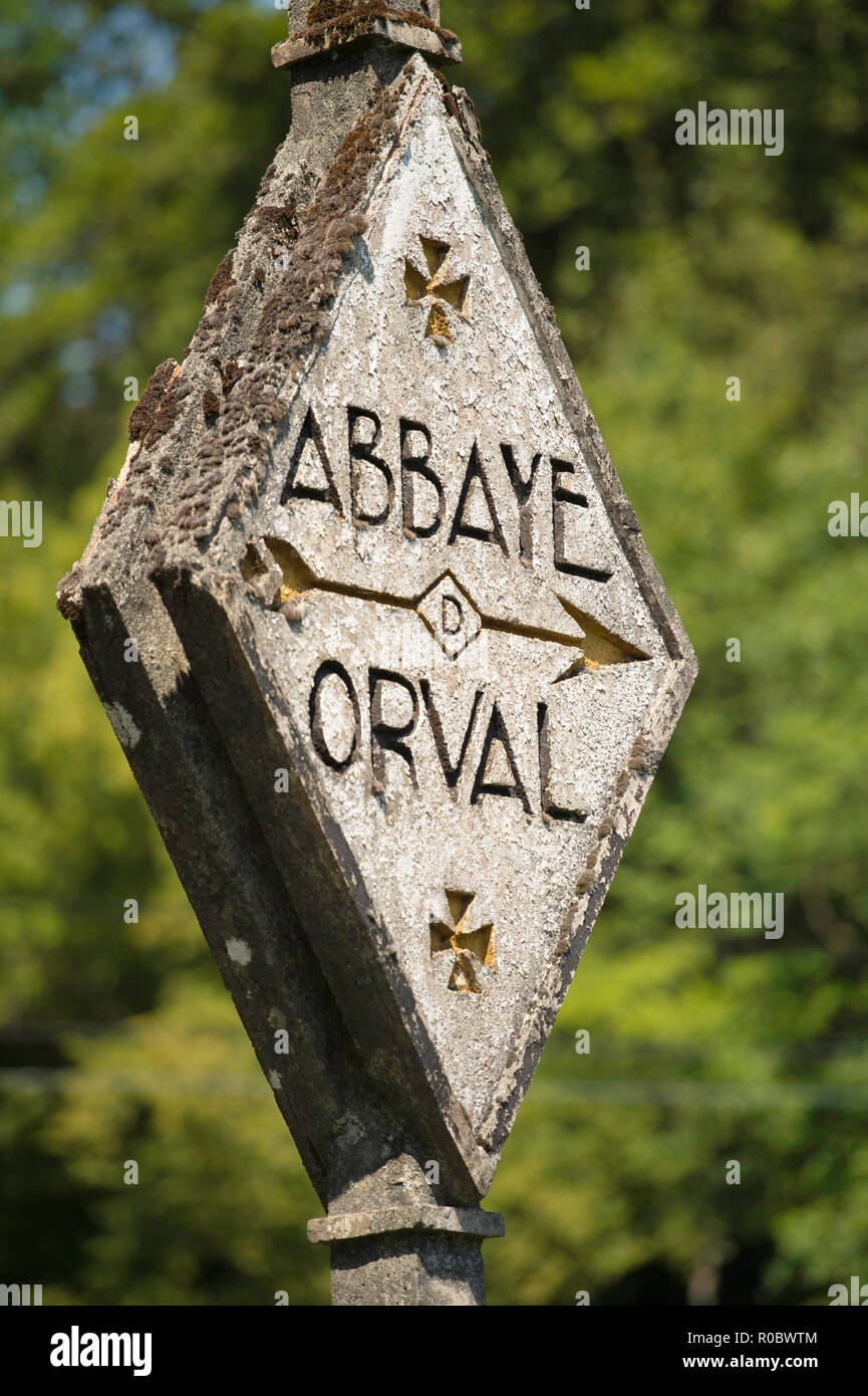 Orval abbey sign Banque de photographies et d’images à haute résolution ...