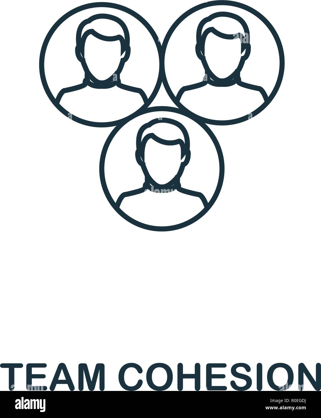 Symbol of cohesion Banque d'images vectorielles - Alamy