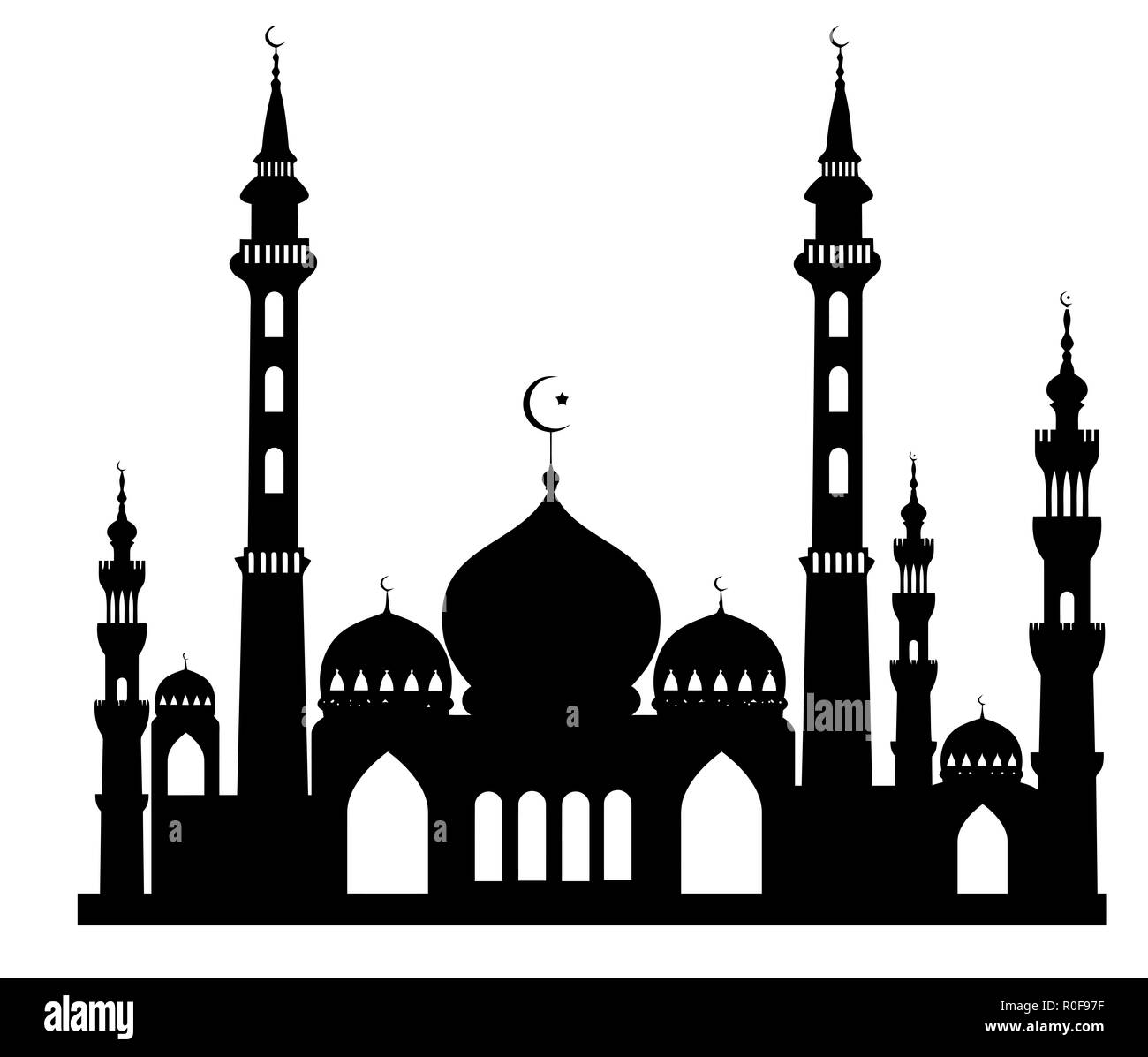 Islamic architecture Banque d'images détourées - Alamy