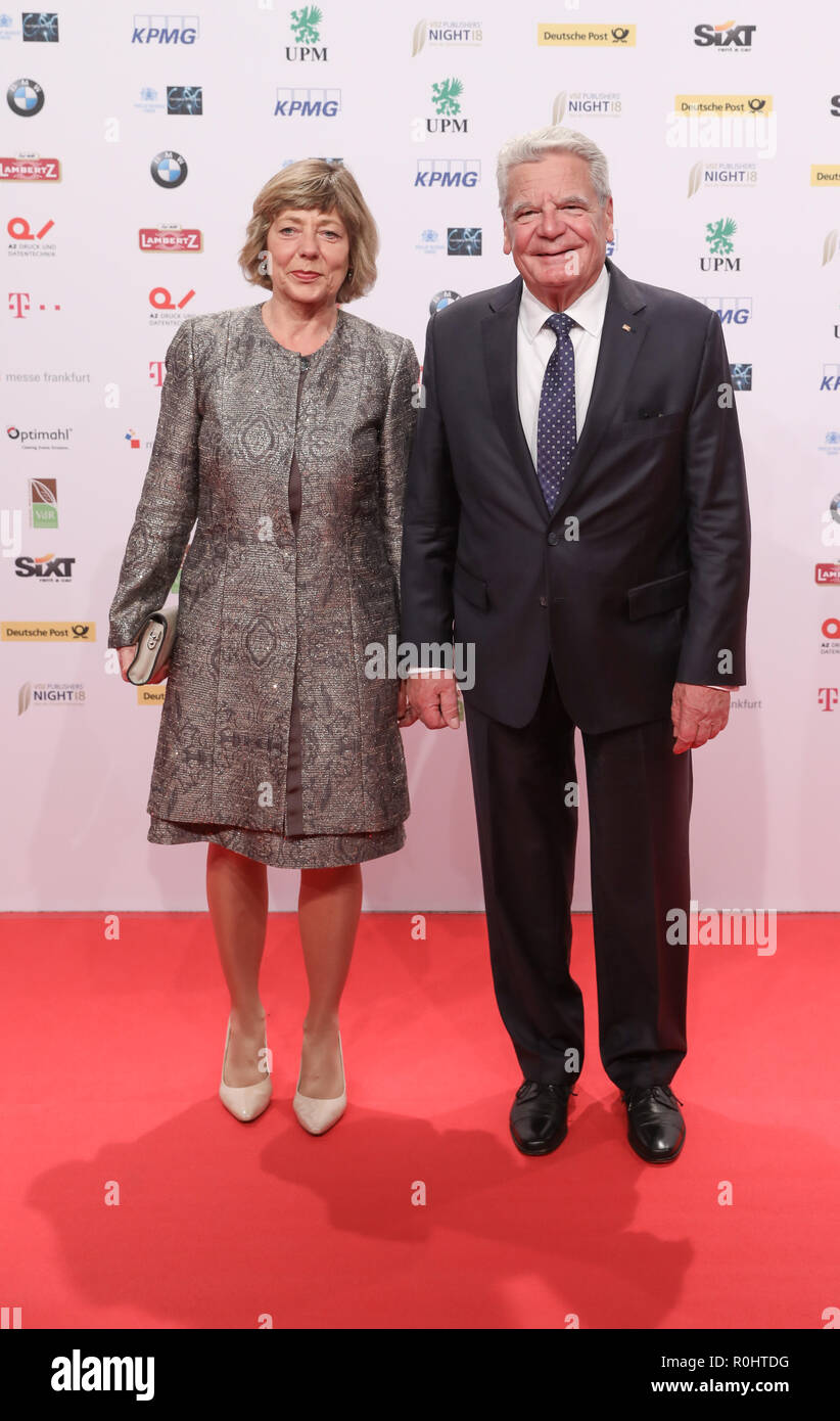 05 novembre 2018, Berlin : l'ancien Président fédéral Joachim Gauck et ...