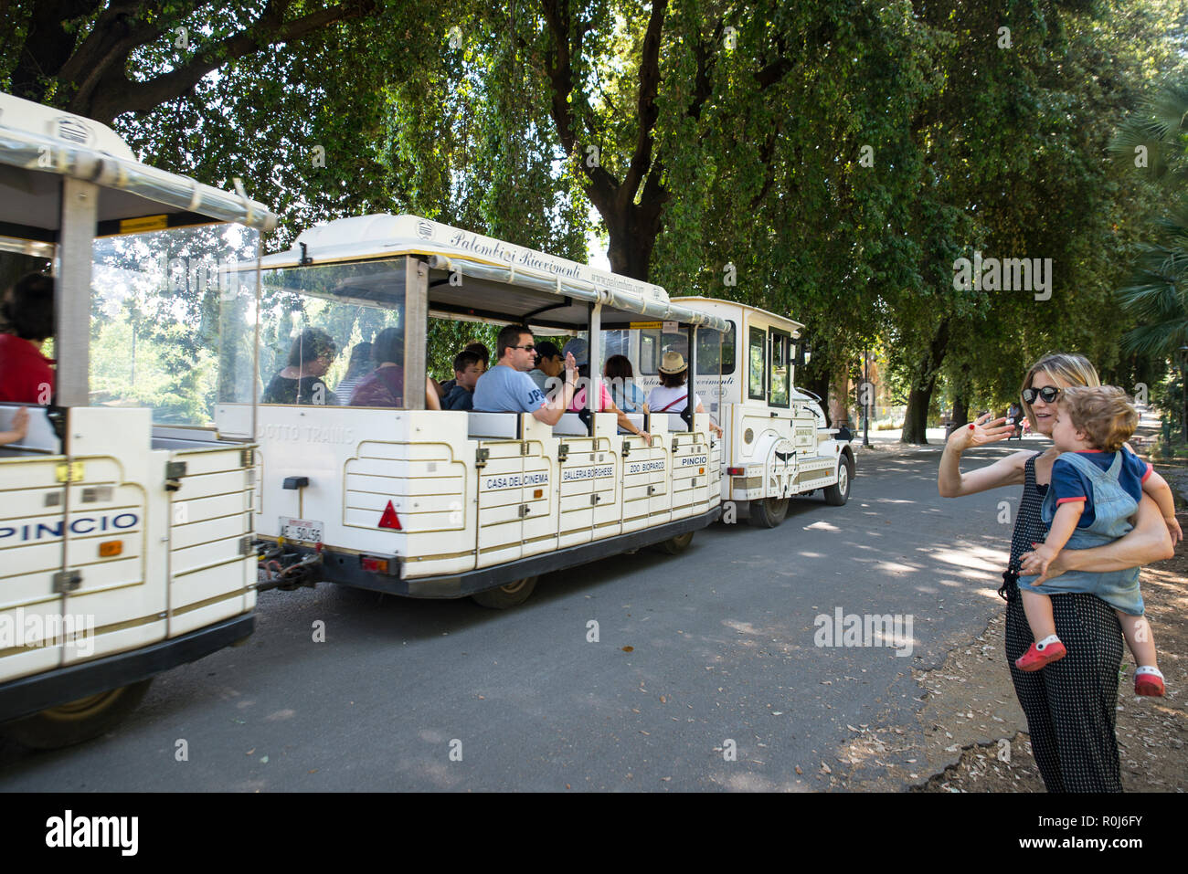 Parc de la villa borghese Banque de photographies et d’images à haute ...