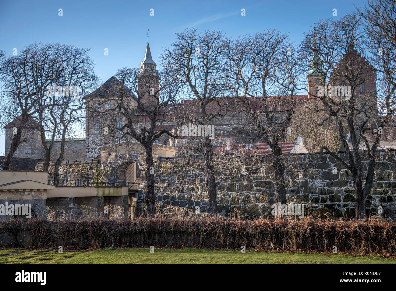 Forteresse de Akershus - un château à Oslo, la capitale de la Norvège ...