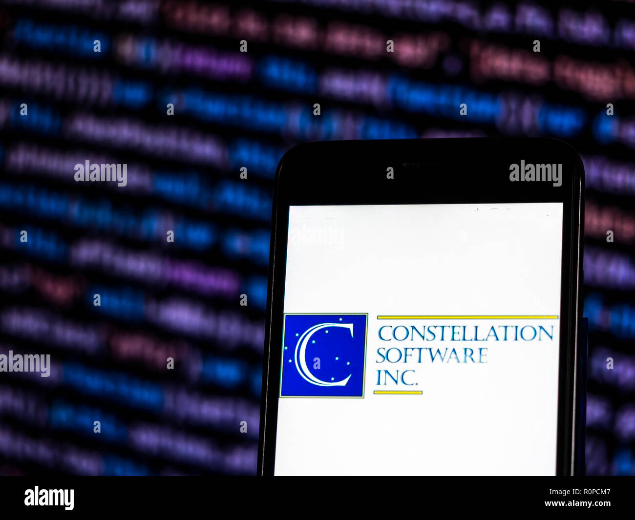 Logo du logiciel constellation Banque de photographies et d’images à ...