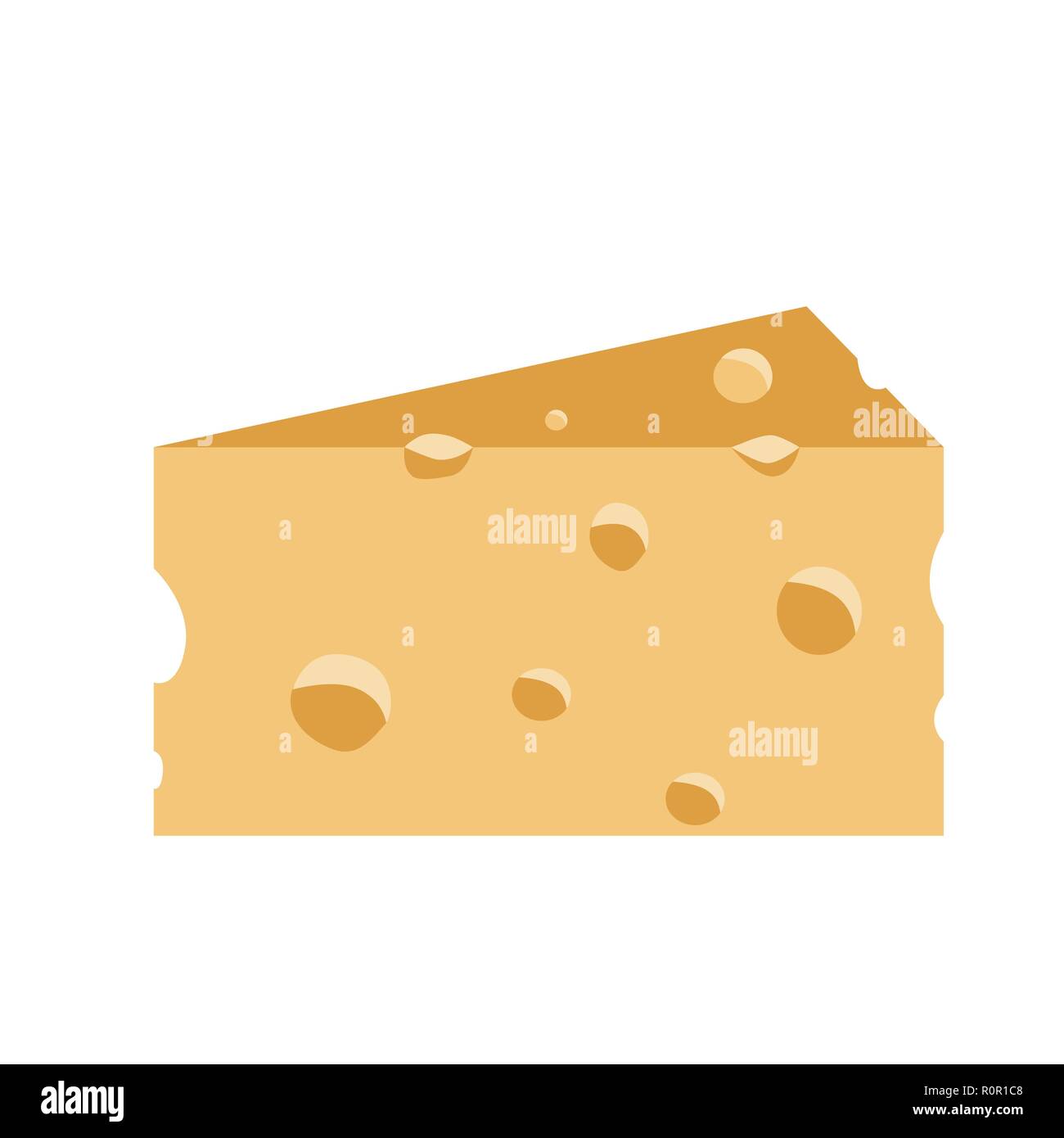 Manger du fromage Banque d'images vectorielles - Alamy