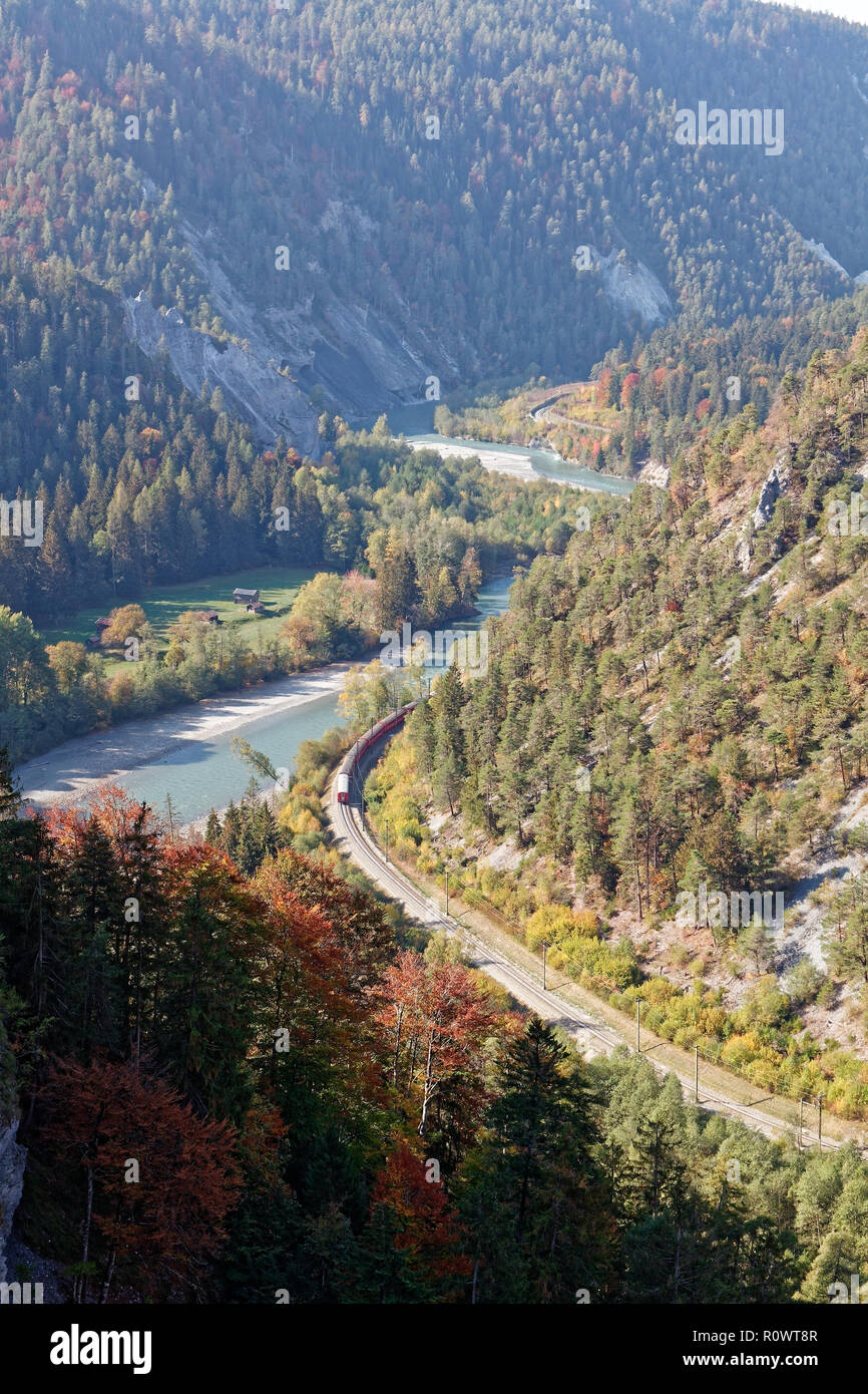 Chemin de fer de glion Banque de photographies et d’images à haute ...