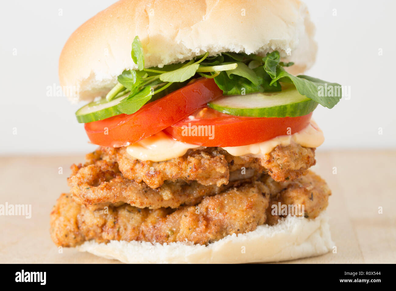 Filet de faisan burger Banque de photographies et d’images à haute ...