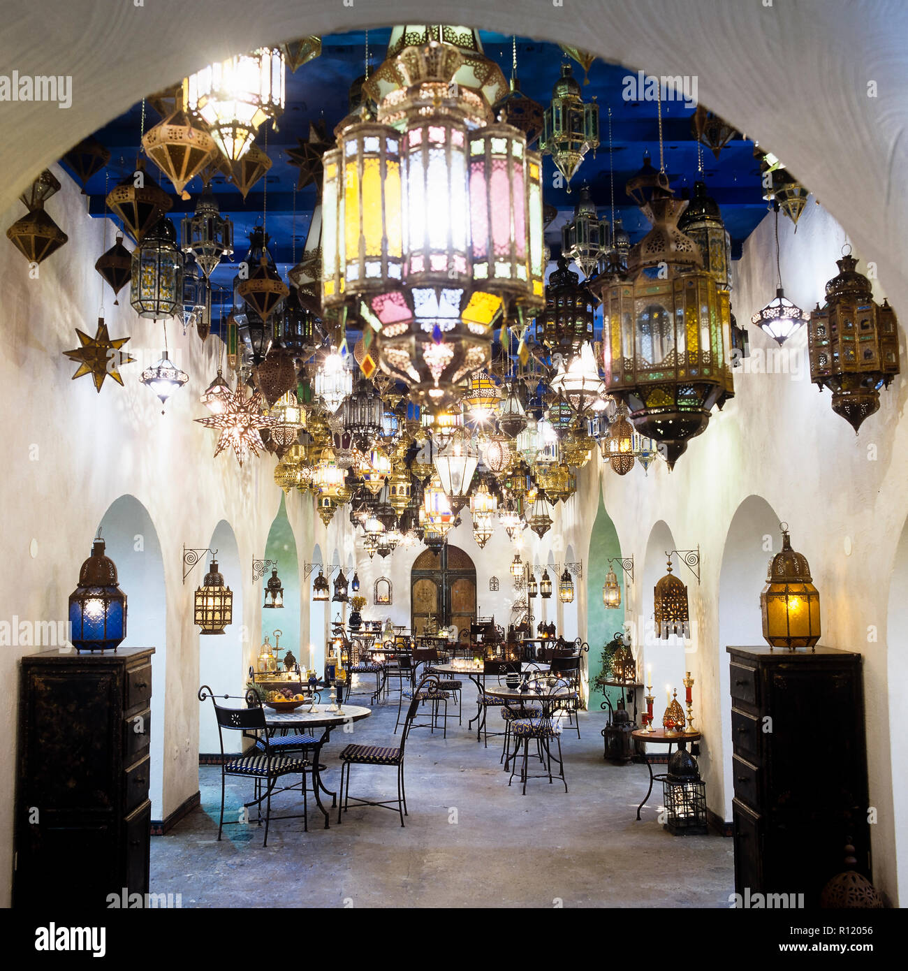 Restaurant Marocain Traditionnel Banque d'image et photos - Alamy